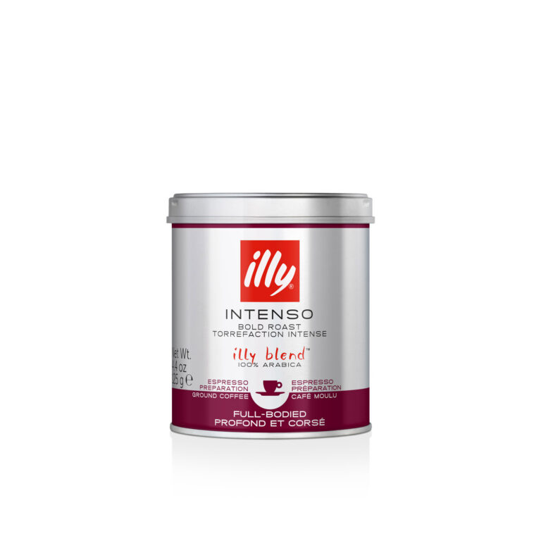 iLLY 250G INTENSO – COFFEE GROUND TIN illy250克意式深度烘焙咖啡粉罐装 8003753900469 – orangefoodhk.com