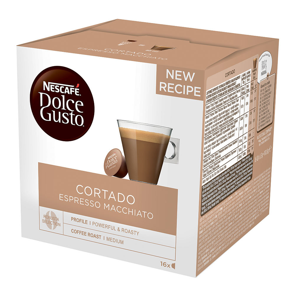DG Cortado Espresso Macchiato 意式浓缩玛奇朵咖啡 (100,8g) 7613032827021 ...