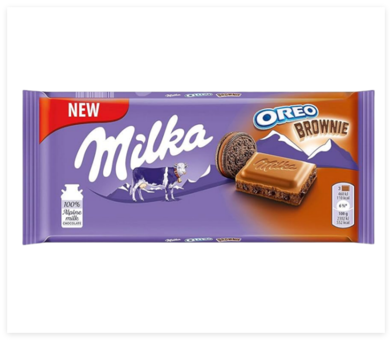 Milka Oreo Brownie 100g 7622210956163 妙卡奥利奥布朗尼巧克力 100 克 X 22 ...