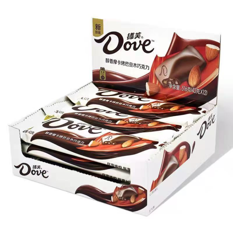 Dove 43g Mellow Mocha & Roasted Almond Chocolate 德芙43g醇香摩卡及烤杏仁巧克力 6914973604056 – orangefoodhk.com